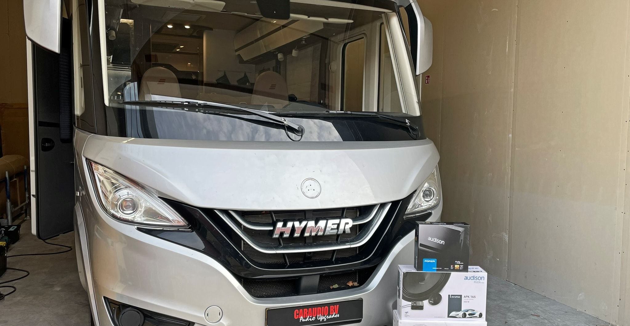 Fotoalbum HYMER B790 camper audio upgrade - CaraudioBV